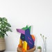Dog Square Papercraft. Colorful Dog You Get a PDF Templates and ...