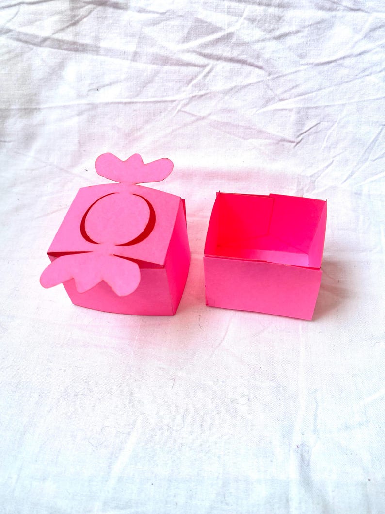 Candy Box 3D Papercraft. You Get Pdf SVG DXF Digital File Templates and ...
