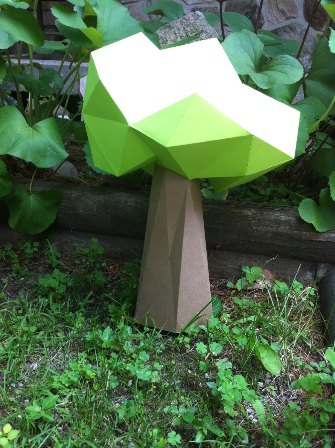 Tree 3dpapercraft, Improved Version! You Get a Svg, Dxf, PDF Digital ...