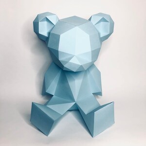 Teddy Bear 3d Papercraft. You Get PDF Digital File With This Improved ...