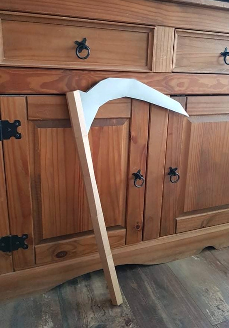 Scythe 3D Papercraft. Get SVG PDF Digital File Pattern and - Etsy