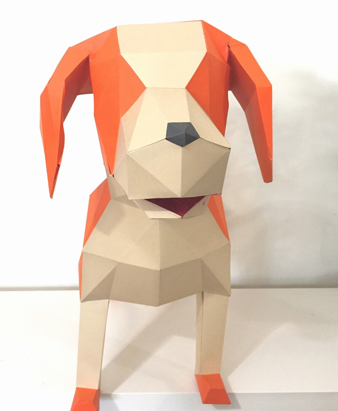 Joe BEAGLE 3d Papercraft. With This Purchase You Get PDF - Etsy
