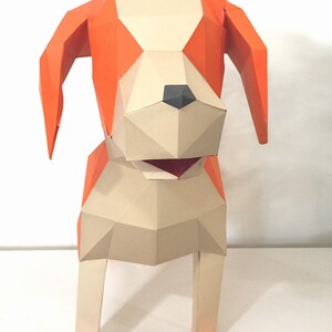 Joe BEAGLE 3d Papercraft. With This Purchase You Get PDF Digital ...