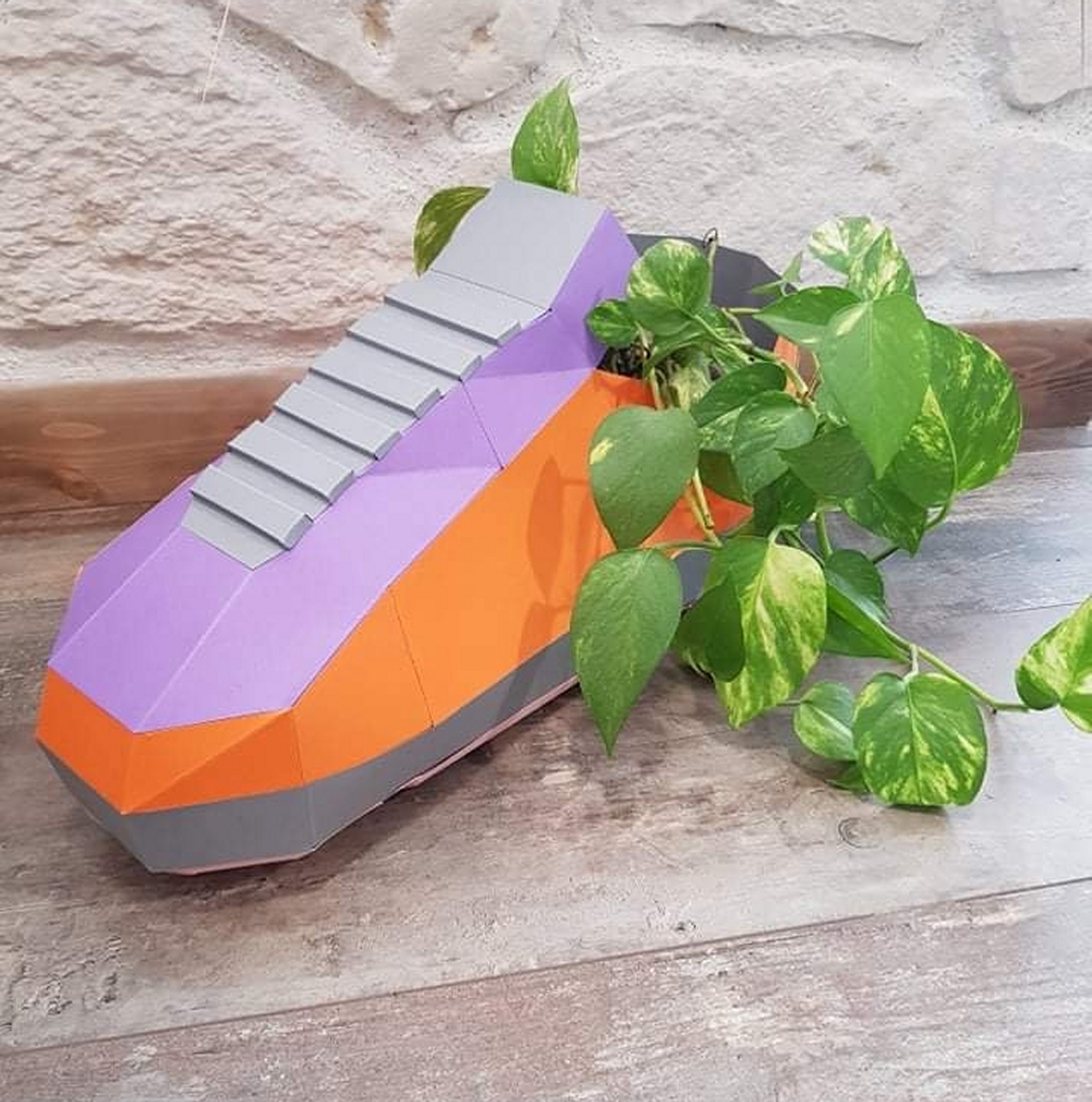 Running Shoe 3D Papercraft. You Get SVG and PDF Digital File - Etsy ...
