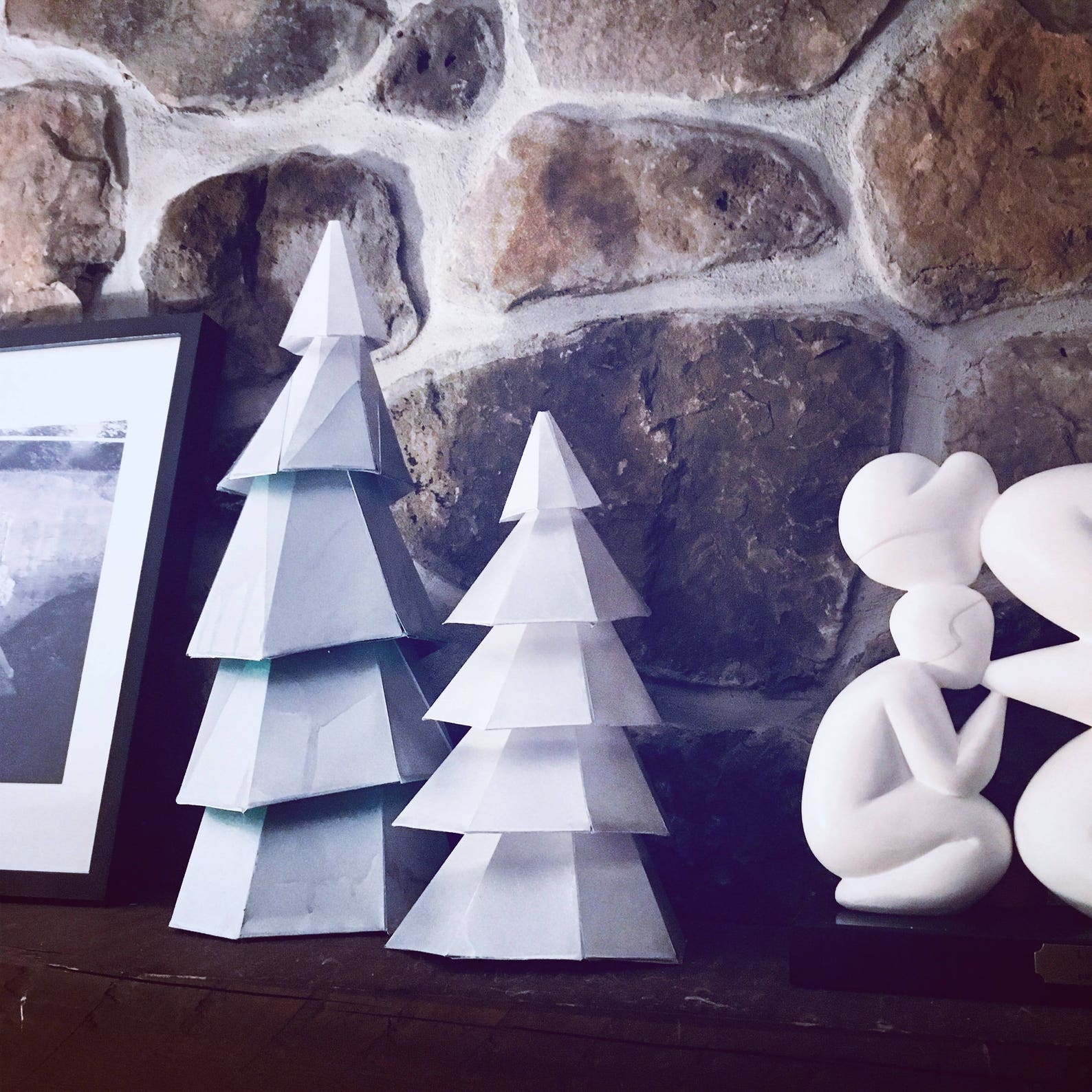 Crooked Spruce Tree Papercraft: DIY 3D Paper Sculpture (SVG + PDF) - Etsy