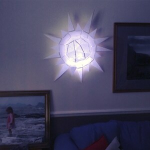 Sun 3d Papercraft Model. You Get PDF Digital File Templates and ...