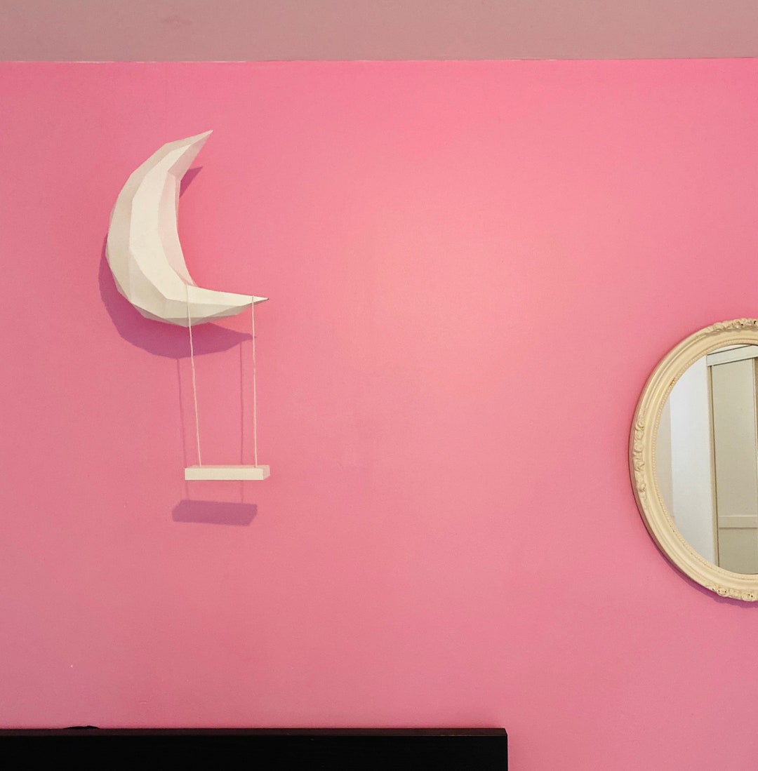 Full Moon 3D Papercraft Model. You Get PDF and SVG Digital - Etsy