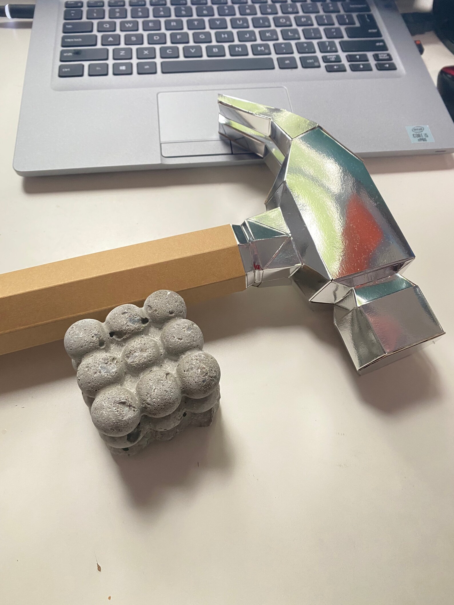Hammer 3D Papercraft. You Get SVG and PDF Digital Template and ...
