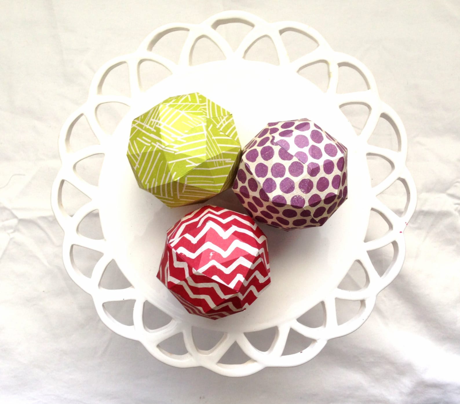 Balls 3d Papercraft. You Get a PDF and SVG Digital Files With - Etsy