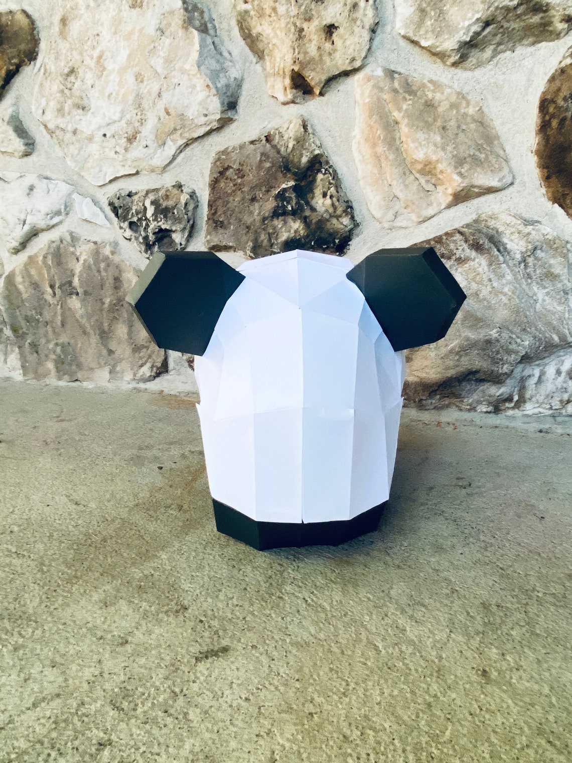 Panda Mask 3d Papercraft. Get SVG, PDF Digital File Pattern and ...