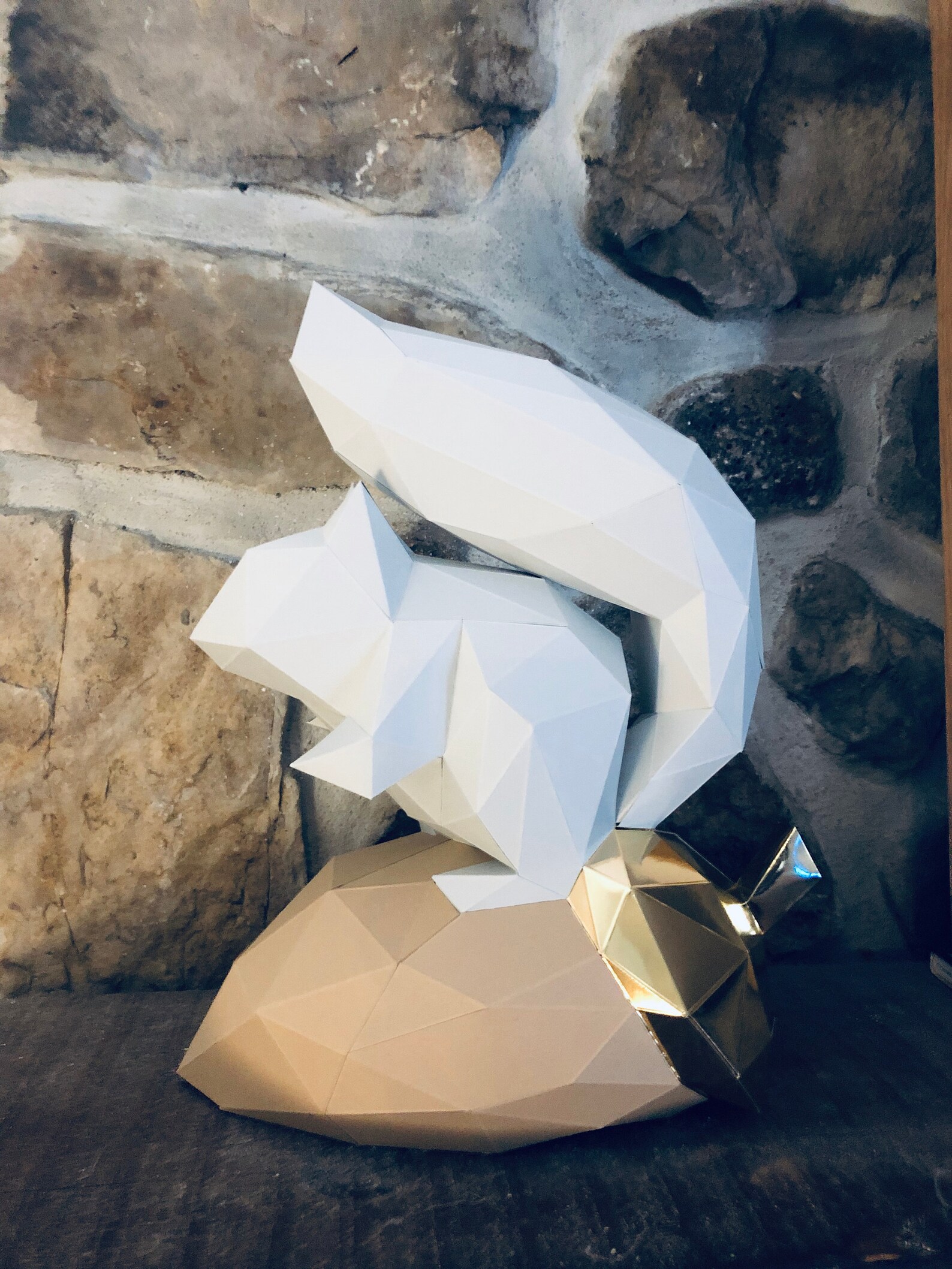 Squirrel 3d Papercraft. You Get a PDF Digital File Templates | Etsy