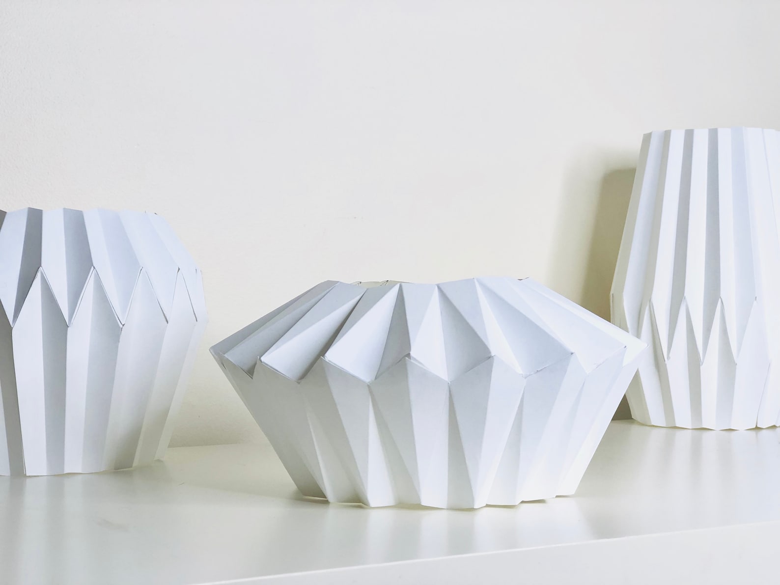 Origami Vases 3d Papercraft. You Get SVG and PDF Digital File - Etsy