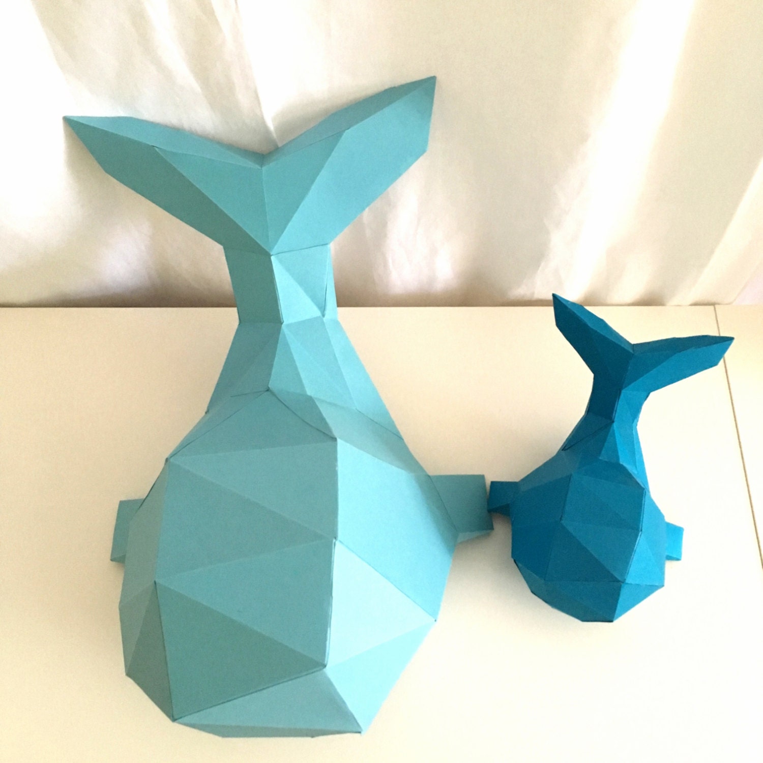 Whale 3d Papercraft. With This Purchase You Get SVG and PDF Digital ...