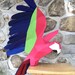 Parrot With Open Wings Papercraft. You Get SVG, PDF Digital File ...