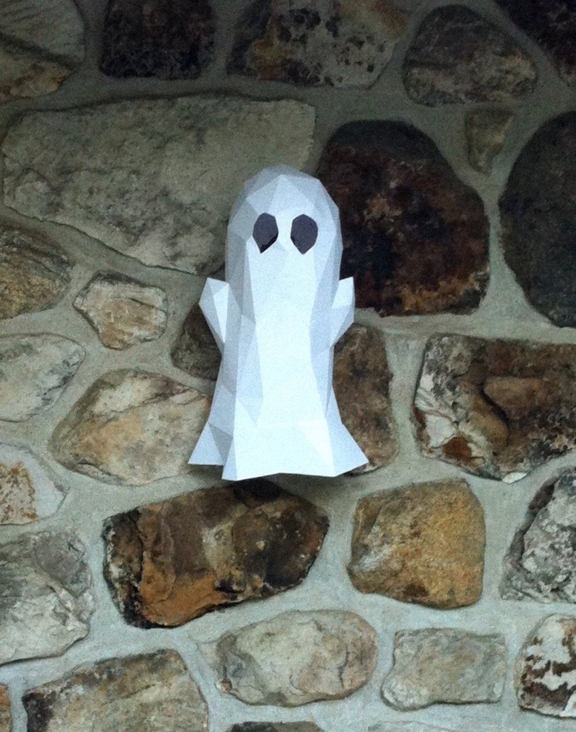 Ghost Papercraft. Halloween Decor SVG and PDF Templates and - Etsy