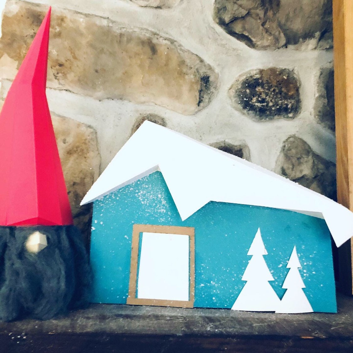 Gnomes in 4 different styles 3d papercraft You get a PDF digital file ...