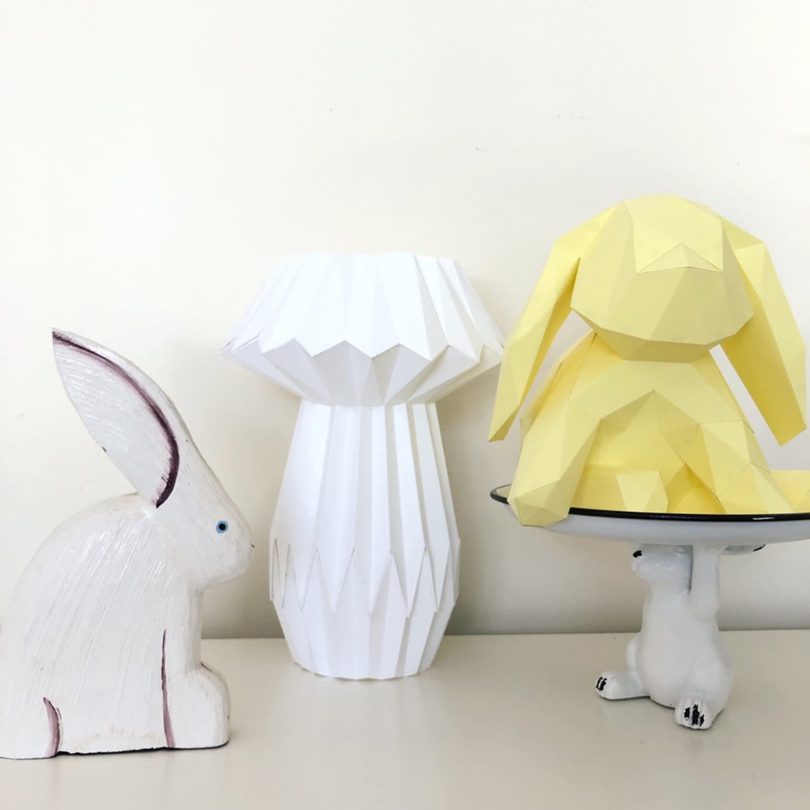 Origami Vases 3d Papercraft. You Get SVG and PDF Digital File - Etsy