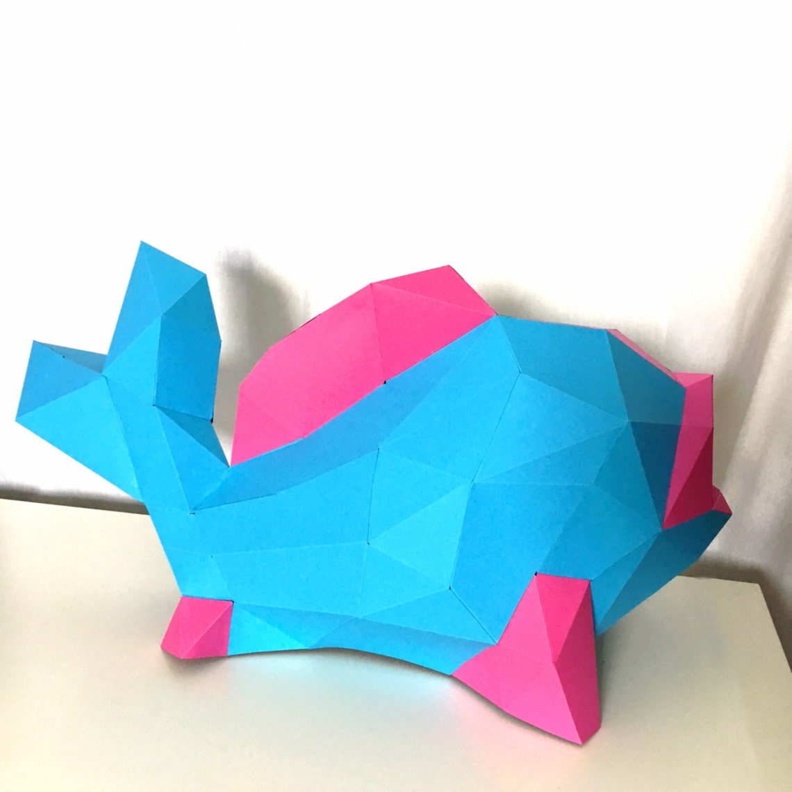 Fish 3D Papercraft. You Get a PDF Digital File Template and ...