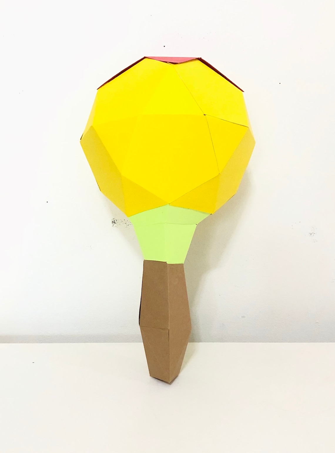 Maracas 3D Papercraft. Y0u Get a PDF Digital File Templates - Etsy