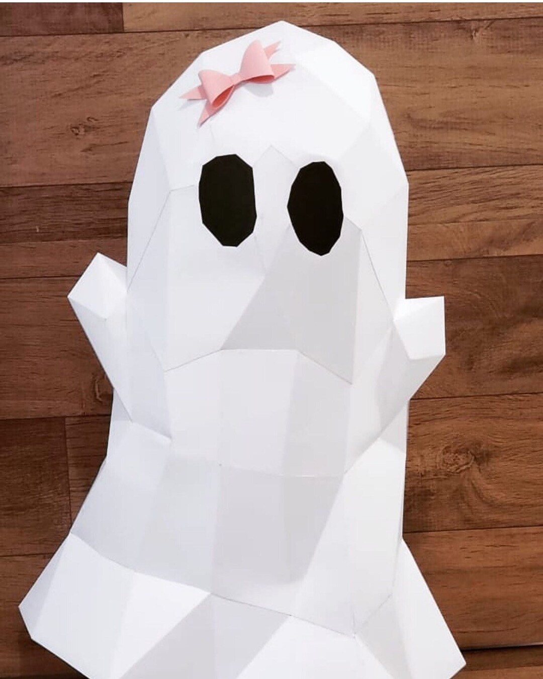 Ghost Papercraft. Halloween Decor SVG and PDF Templates and ...
