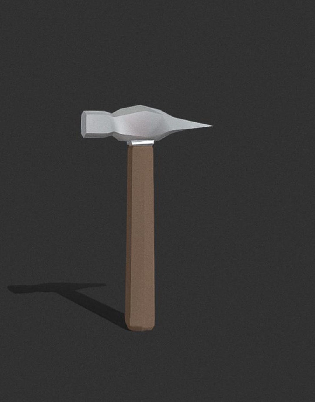 Pin Hammer 3D Papercraft. You Get PDF Digital Template and Instructions ...