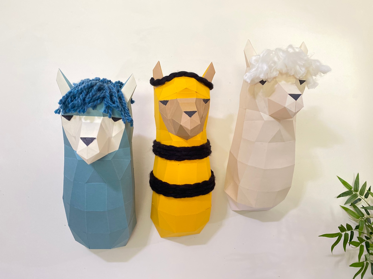 Llama 3d Papercraft. With This Purchase You Get PDF Digital | Etsy