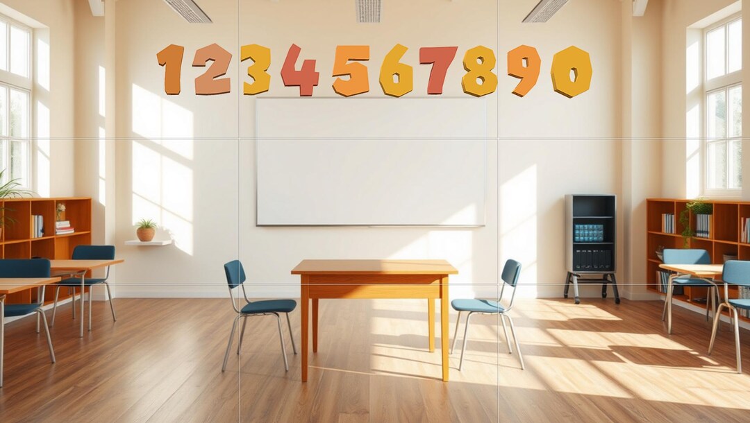 Numbers Bundles DIY 3D Papercraft Numbers. 2 Size Pattern, for All ...