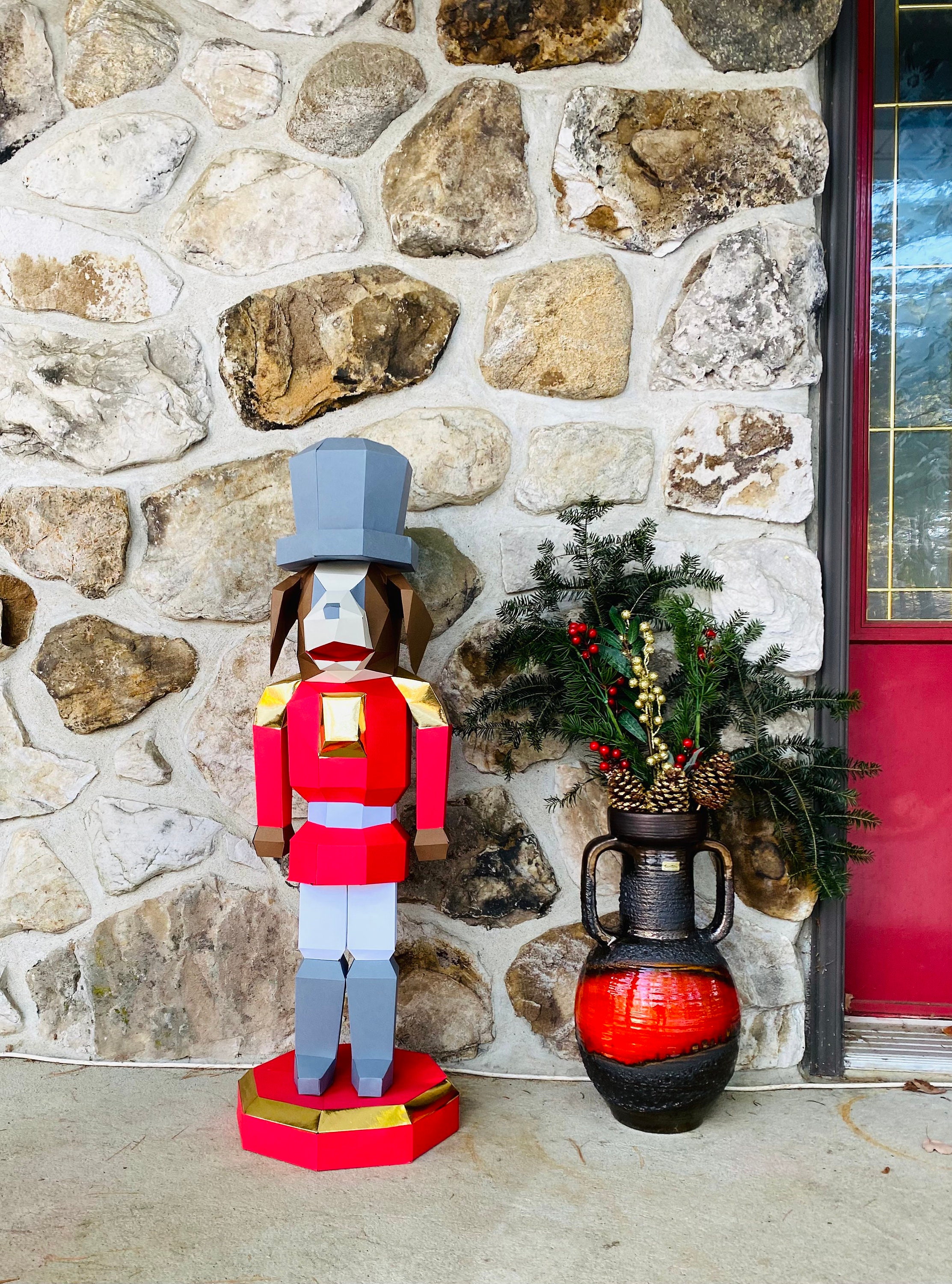 Nutcracker Beagle 3D Papercraft. DIY Dog Get PDF Digital File - Etsy