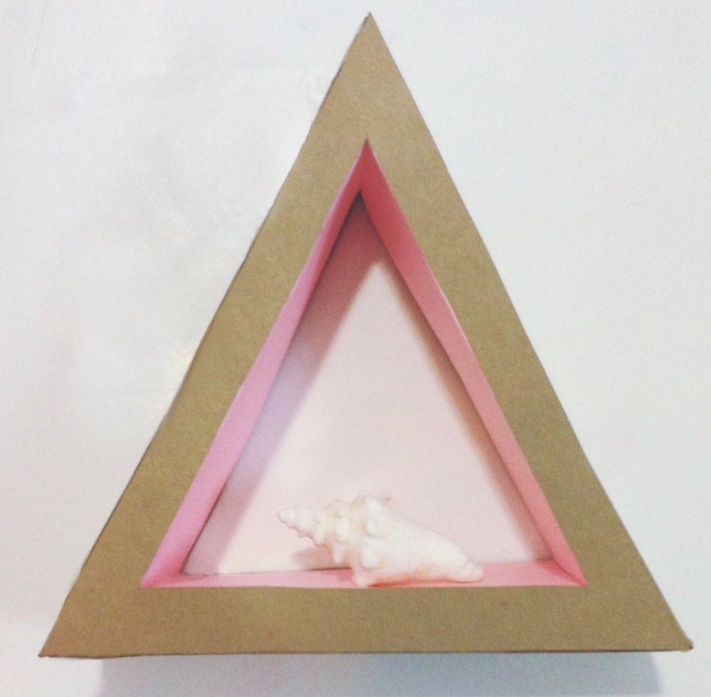 Geometric Paper Shelves Template, DIY 3D Papercraft (SVG & PDF) - Etsy