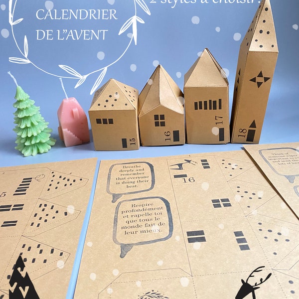 Paper Papercraft 3d Calendar - Etsy