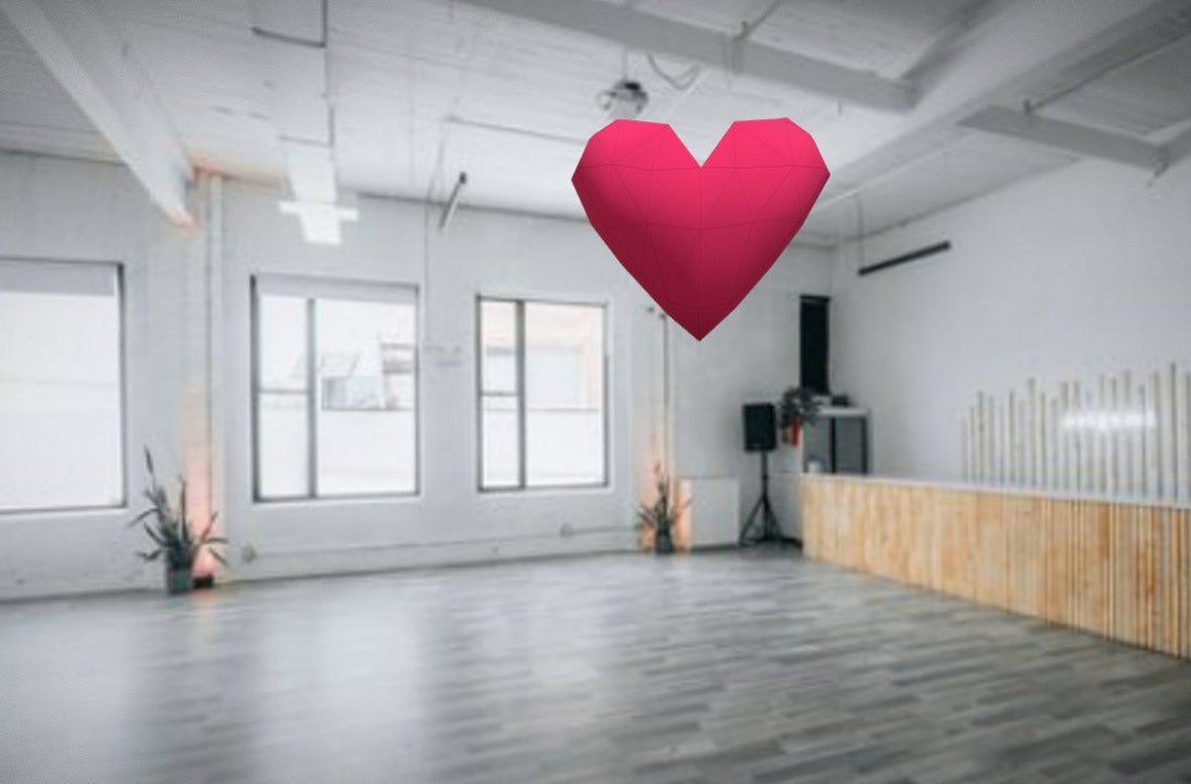 Heart Full 3D Papercraft. BIG- Option to Print on A3 Size Cardstock ...