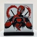 Deadpool Heart Hands Hueforge Print - Etsy
