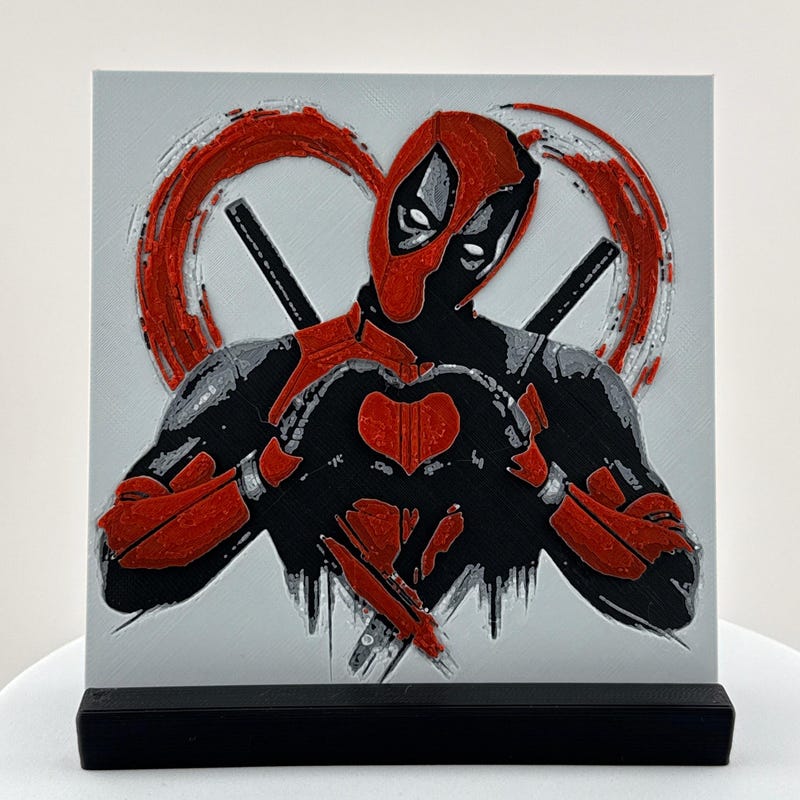 Deadpool Heart Hands - Etsy