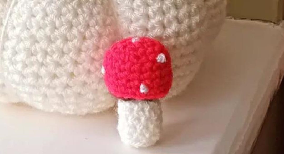 Crocheted Toadstool / Mushroom - Etsy
