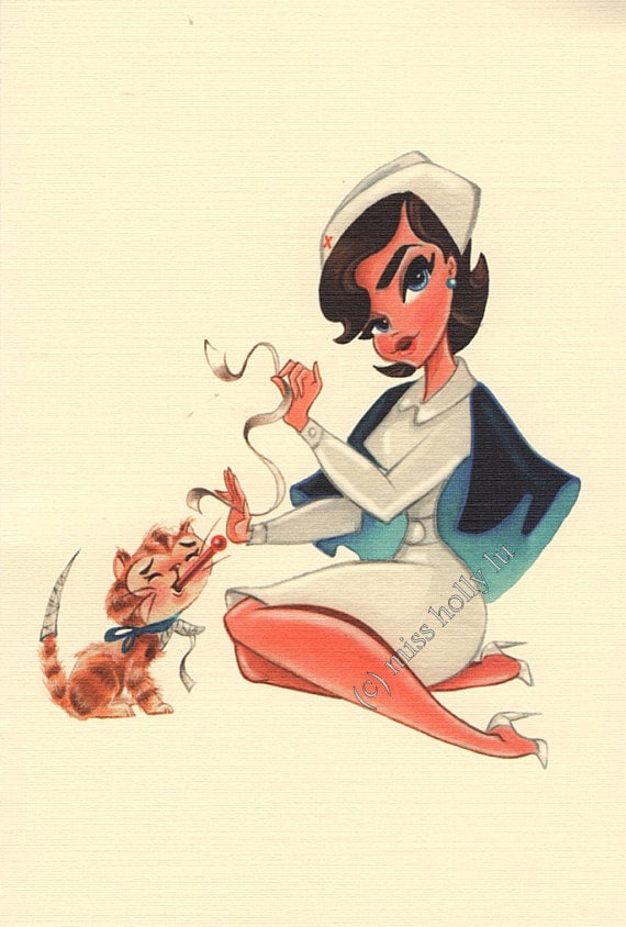 Nurse Pin Up Girl