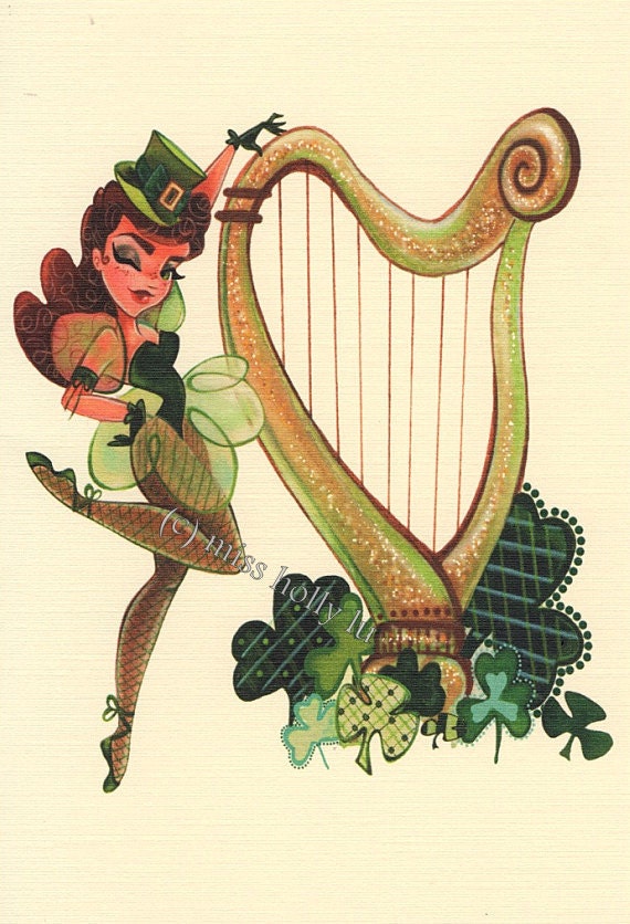 Celtic Pin Up Girl