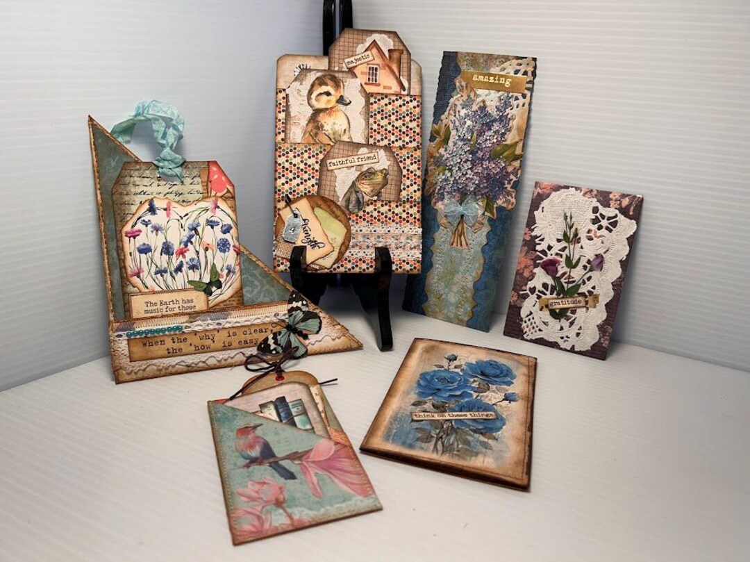 Ephemera Bundle for Your Journals, Side Pockets, Envelope, Booklet, 3 ...