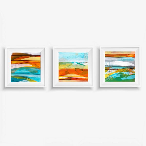 Triptych Art - Etsy
