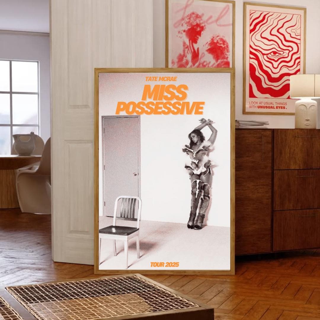 Tate Mcrae Miss Possessive Tour Poster,miss Possessive Tour Poster,tate ...
