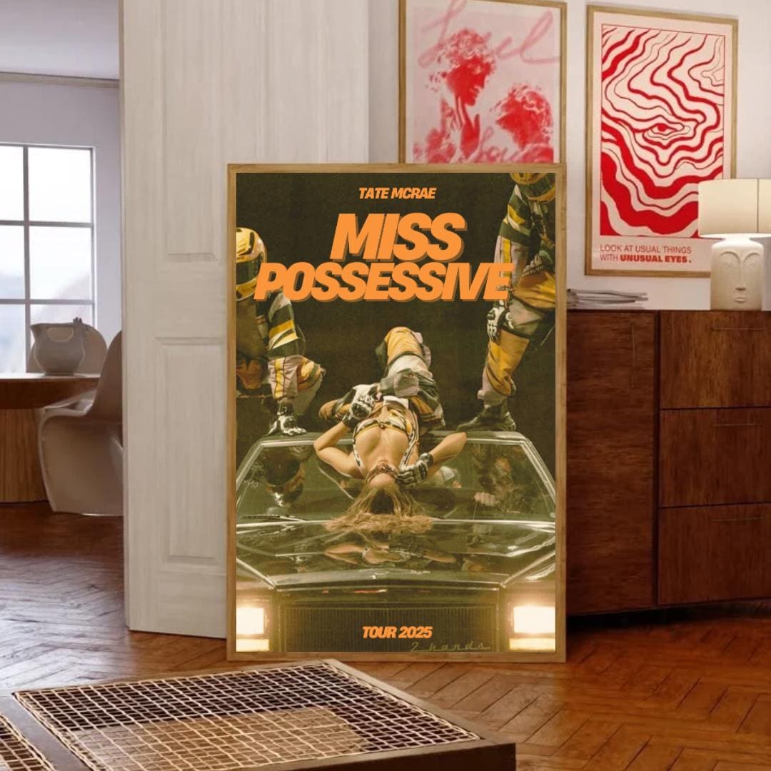 Tate Mcrae Miss Possessive Tour Poster,miss Possessive Tour Poster,tate ...