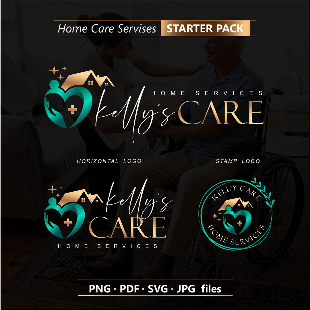 Home Care Logo Design | Home Healthcare & Care Services Logo ...