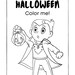 Libro Para Colorear De Halloween - Etsy
