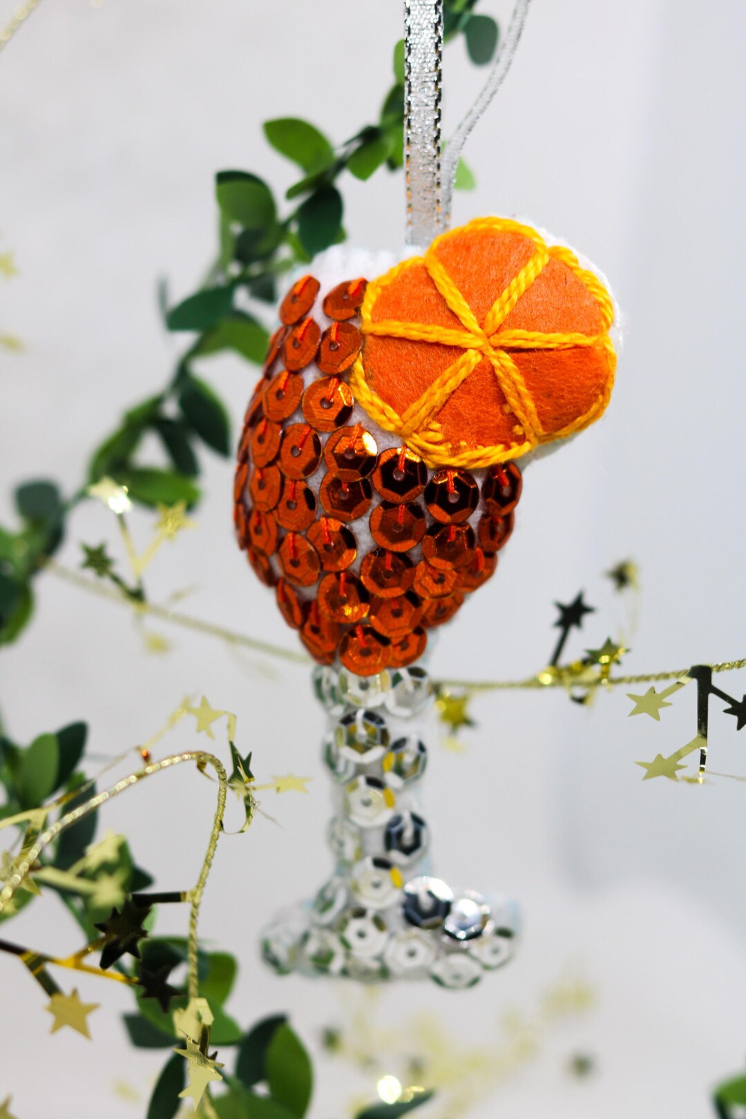 Aperol Spritz Felt Christmas Ornament - Etsy