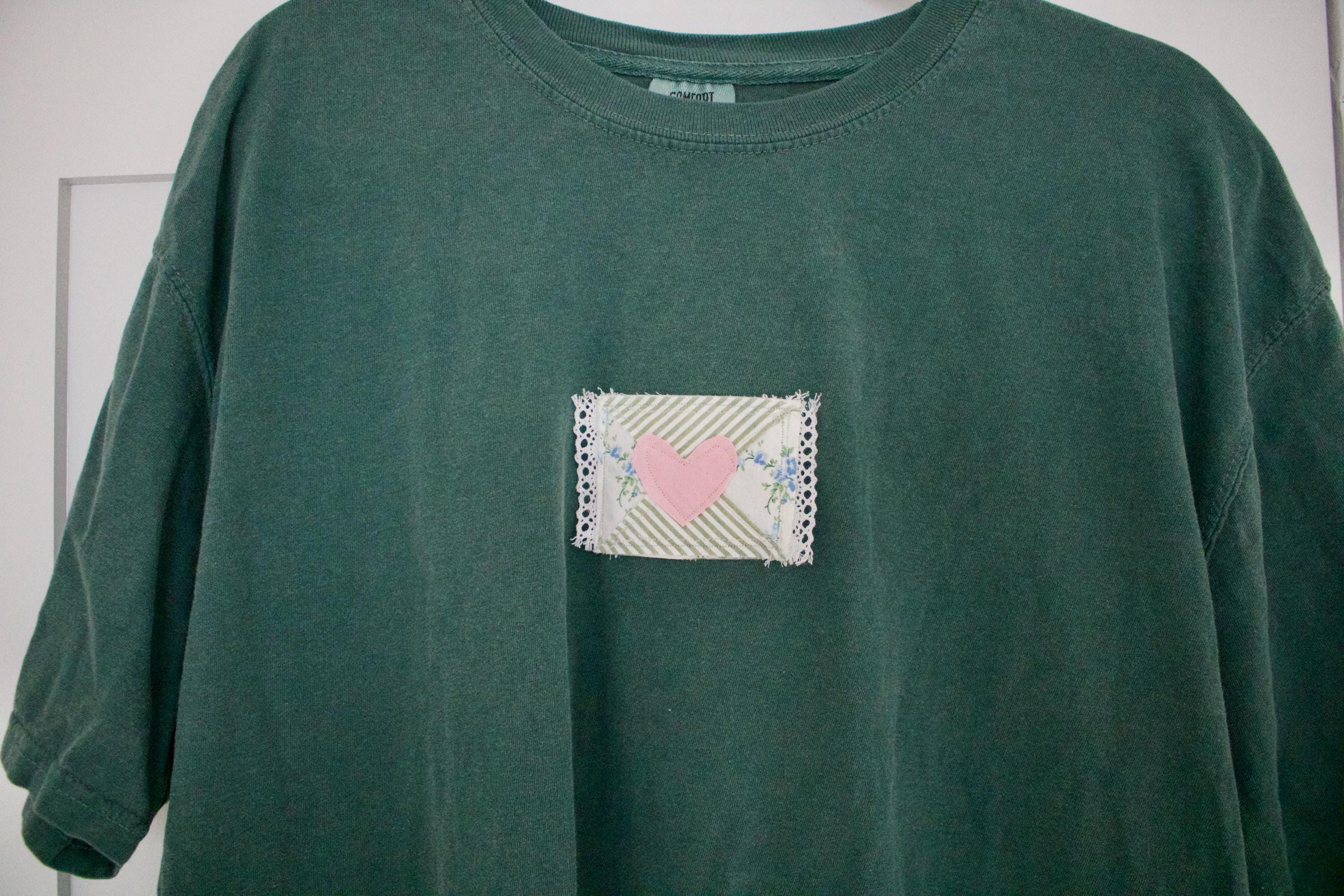 Custom Patchwork T-shirt - Etsy