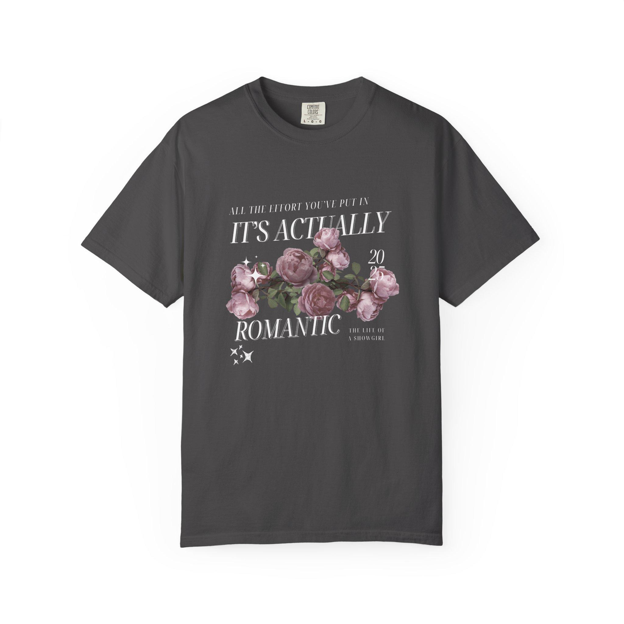 Actually Romantic Lyrics T-shirt Inspired | Pop Culture Merch | the ...