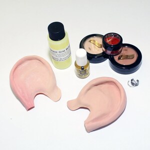 Any Skintone, Dwarf Ears: Handmade, Latex Ear Tips. Great for Cosplay ...