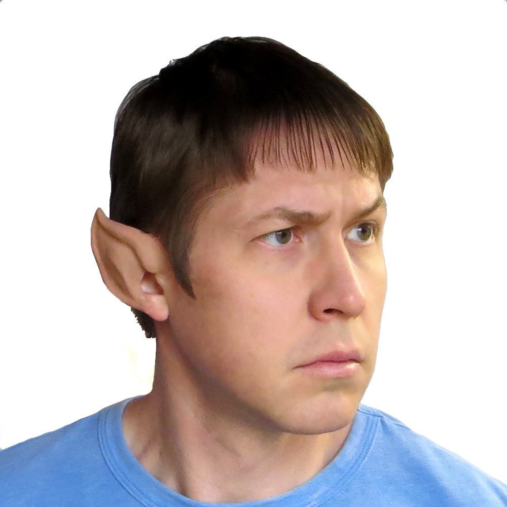 Any Skintone Alien/space Elf Ears: Handmade Latex Ear Tips. - Etsy