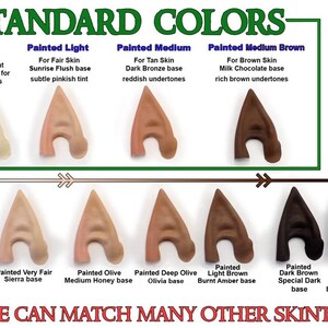 Wood Elf Ears Any Skin Tone Handmade Latex Cosplay Ear Tips - Etsy