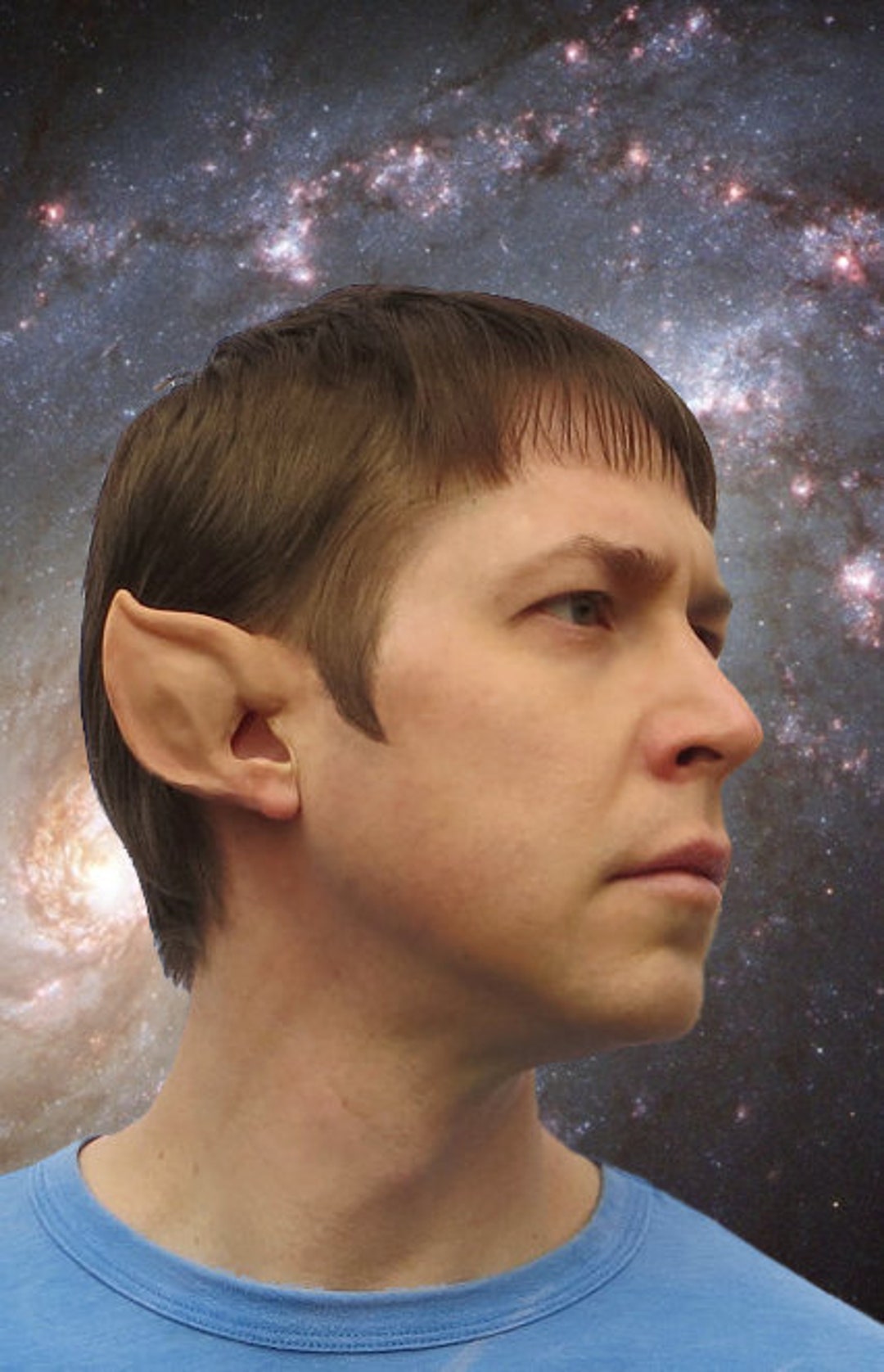 Any Skintone, Alien/space Elf Ears: Handmade, Latex Ear Tips. Great for ...