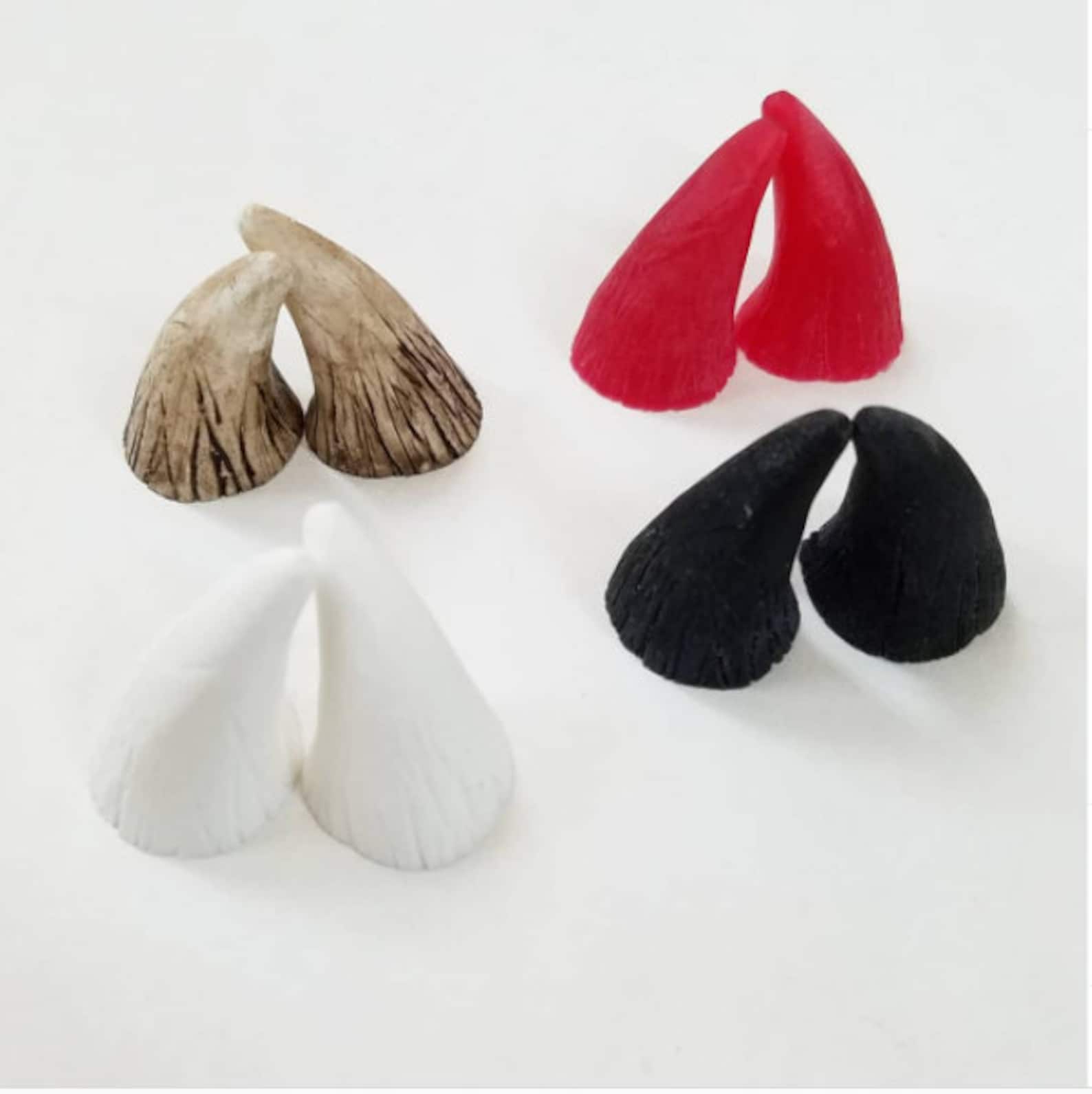 Aradani Dryad Horns Lightweight Resin Horns Glue on With - Etsy